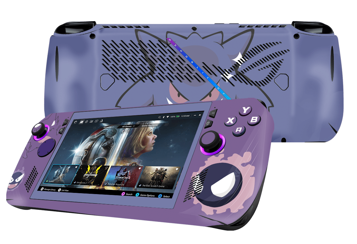 Pokemon Gengar Skin for Asus ROG Ally X – Premium Custom Vinyl Wrap ...