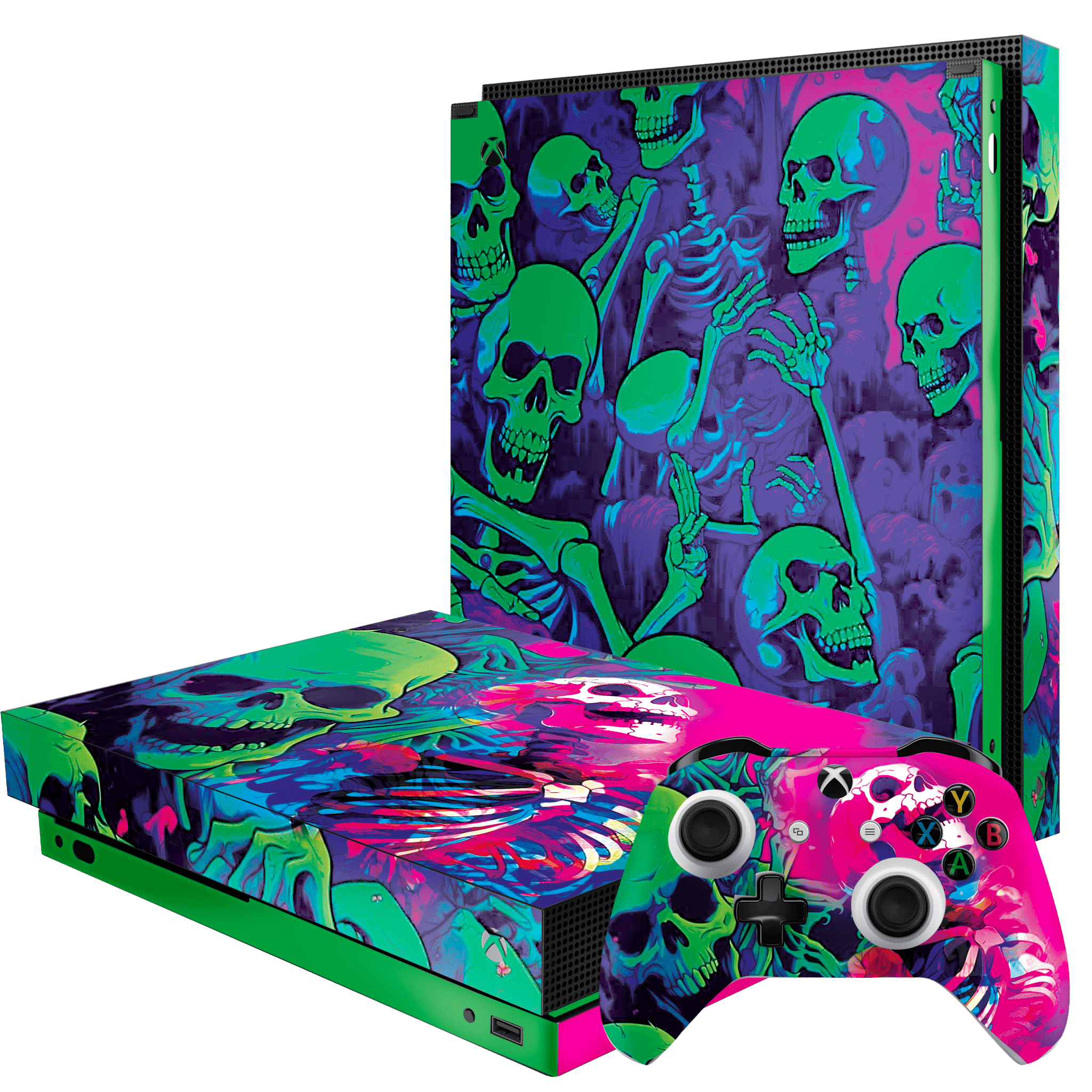 Skulls Skin Xbox One X – Xonebrand Official Store