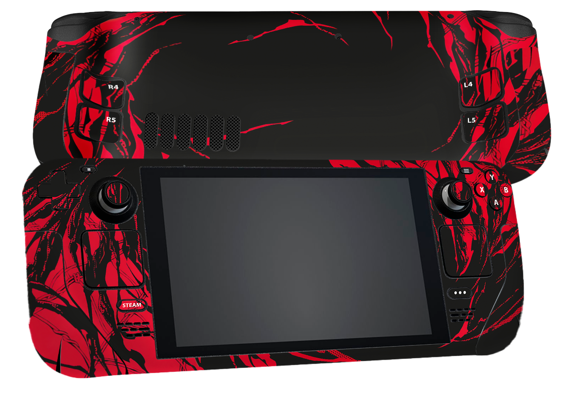 Carnage Steam Deck Skin – Custom Vinyl Wrap for Portable Console Gamers ...