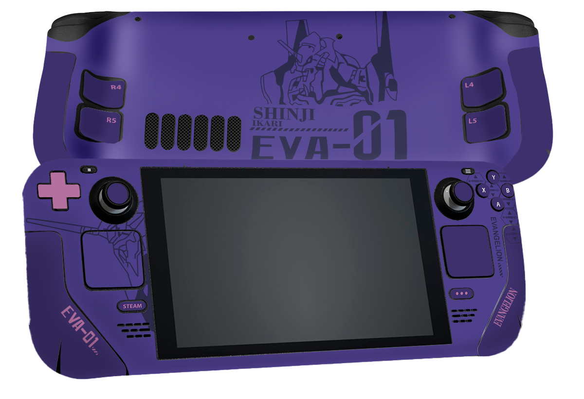 Evangelion Eva 01 Steam Deck Skin – Custom Vinyl Wrap for Portable ...